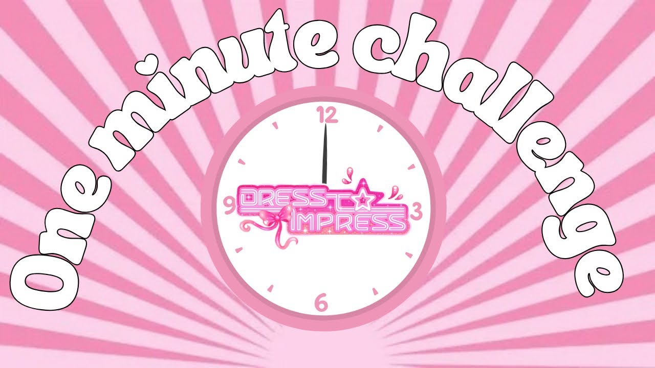 1 MINUTE CHALLENGE IN EACH ROOM IN DRESS TO IMPRESS!! - YouTube