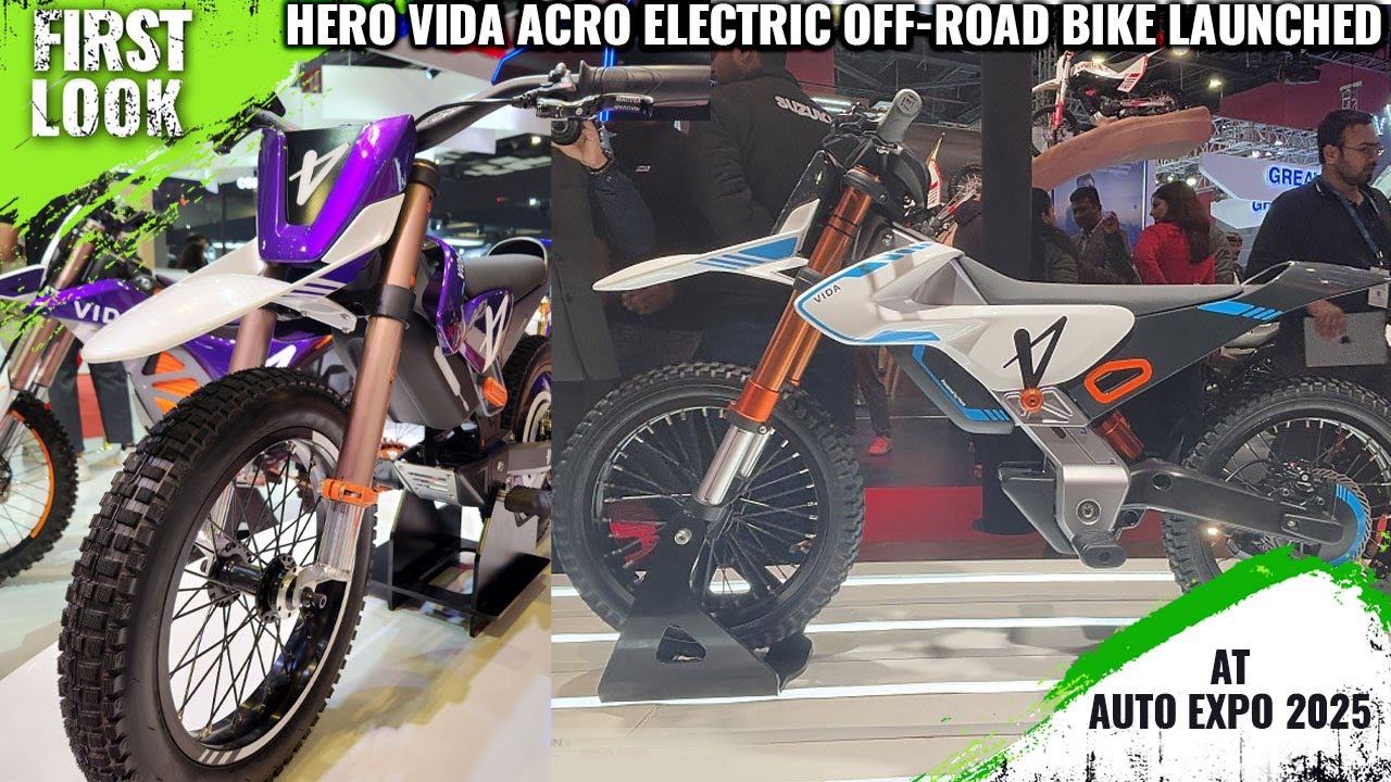 Hero Vida Acro Electric Bike Launched At Bharat Mobility Expo 2025 ...