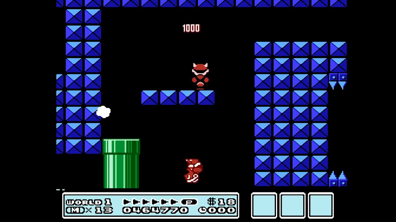 Castle Mario Bros 3 Castillo 7 - YouTube
