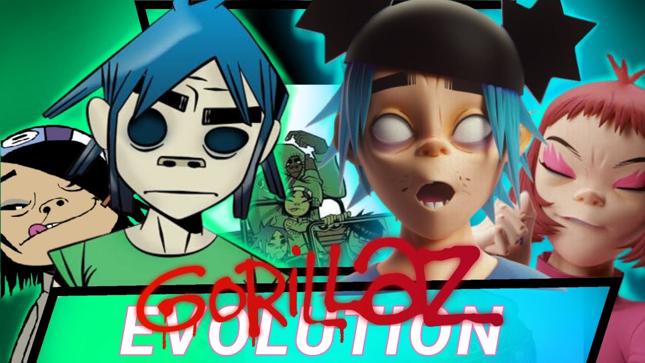 Gorillaz Evolution 2001-2023 - YouTube