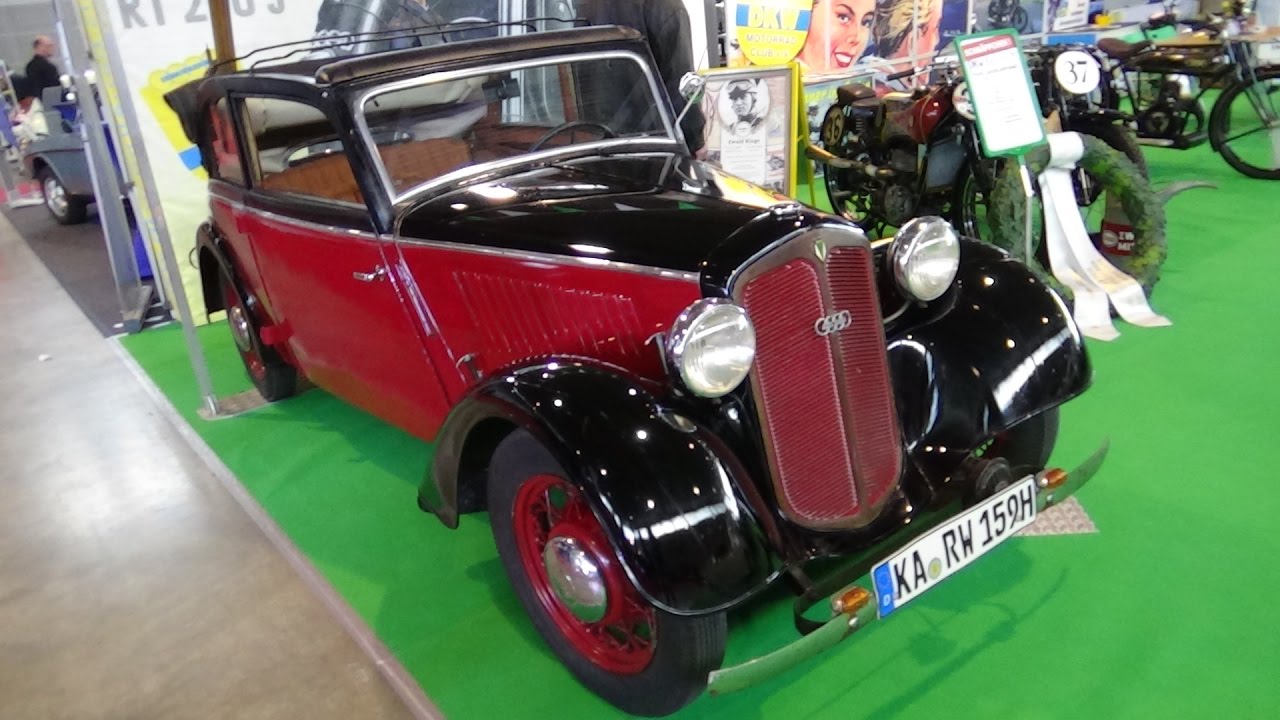 1935 DKW F5 Front Luxus Cabriolet - Exterior and Interior - Retro ...