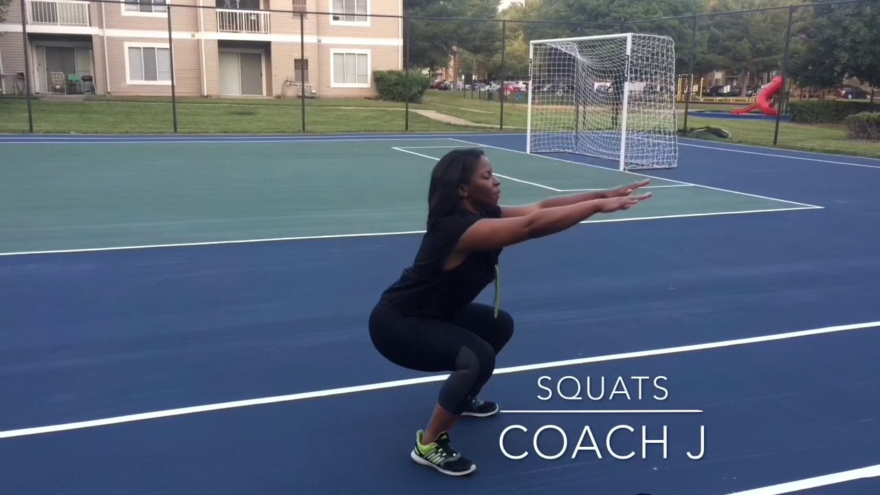 Coach J SQUATS - YouTube