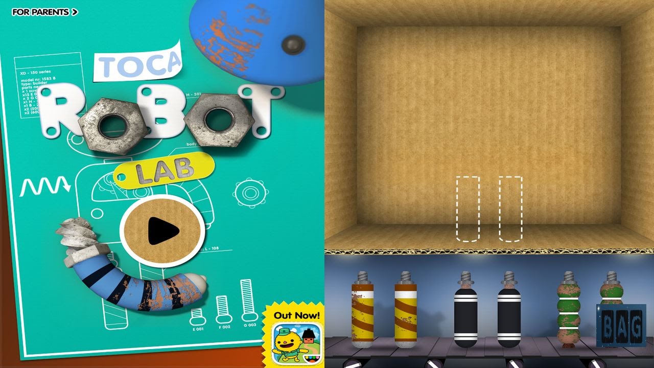 Toca Robot Lab (HD GamePlay) - YouTube