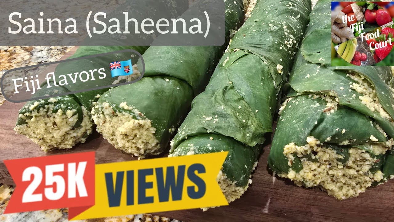 How to Make Saina (Saheena) - Step-by-Step | Traditional Fijian Saina ...