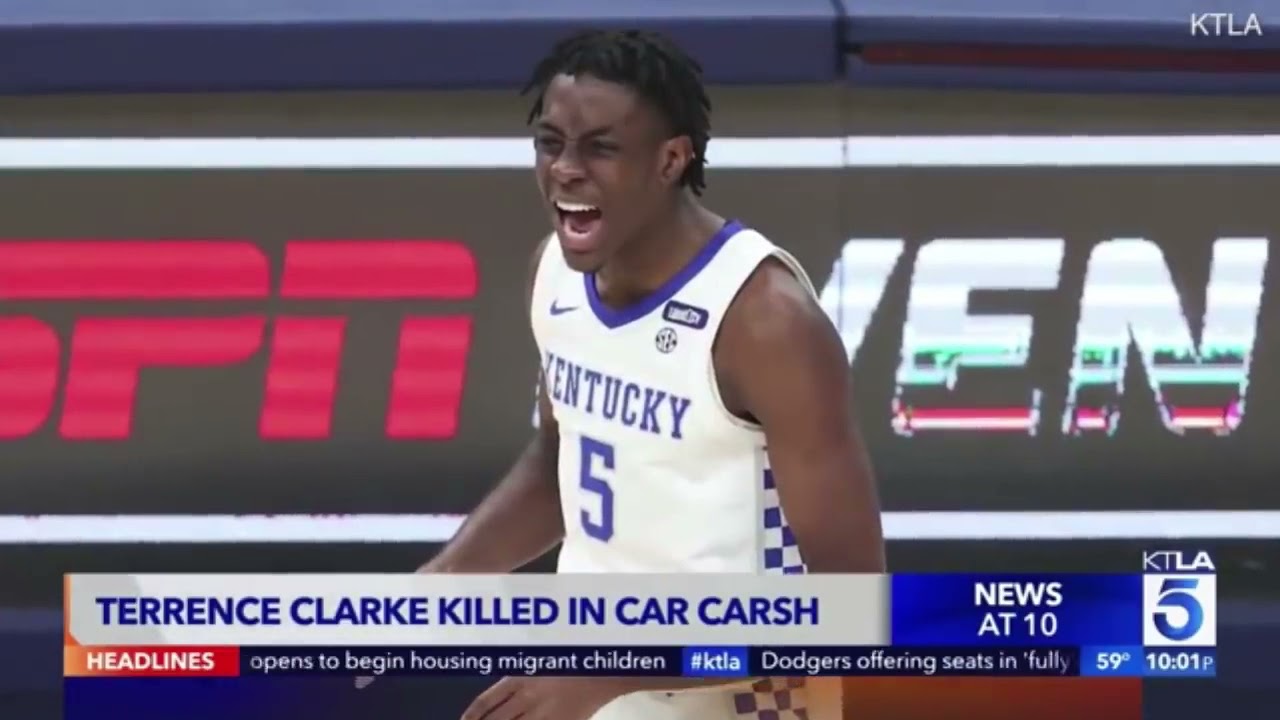 Surveillance shows crash that killed basketball star Terrence Clarke ...