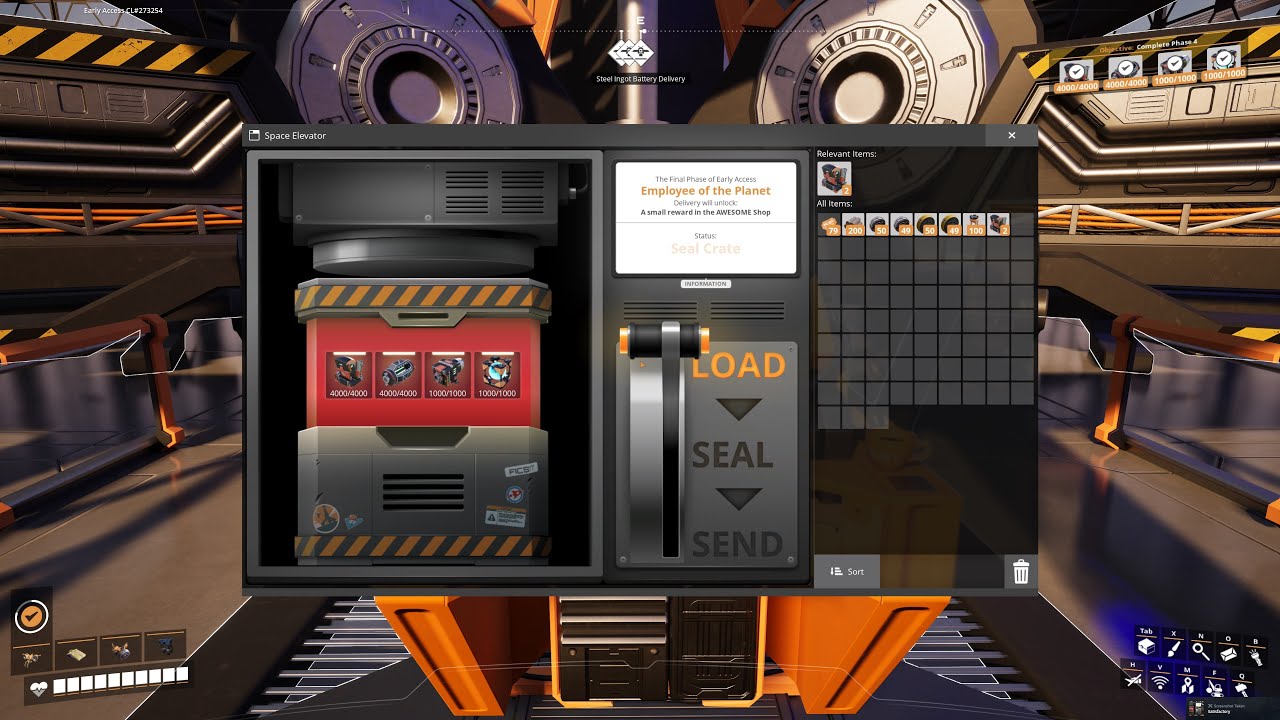 Final golden coffee cup of Satisfactory Early Access - YouTube