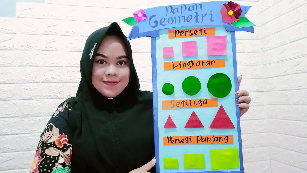 Cara Membuat Papan Geometri dari Flanel by ITA VELANI PUSPITASARI, S.Pd ...