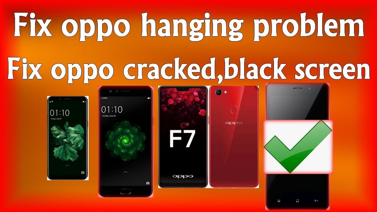 How to Force Restart a Hanged oppo Mobile, cracked screen,doesn't ...