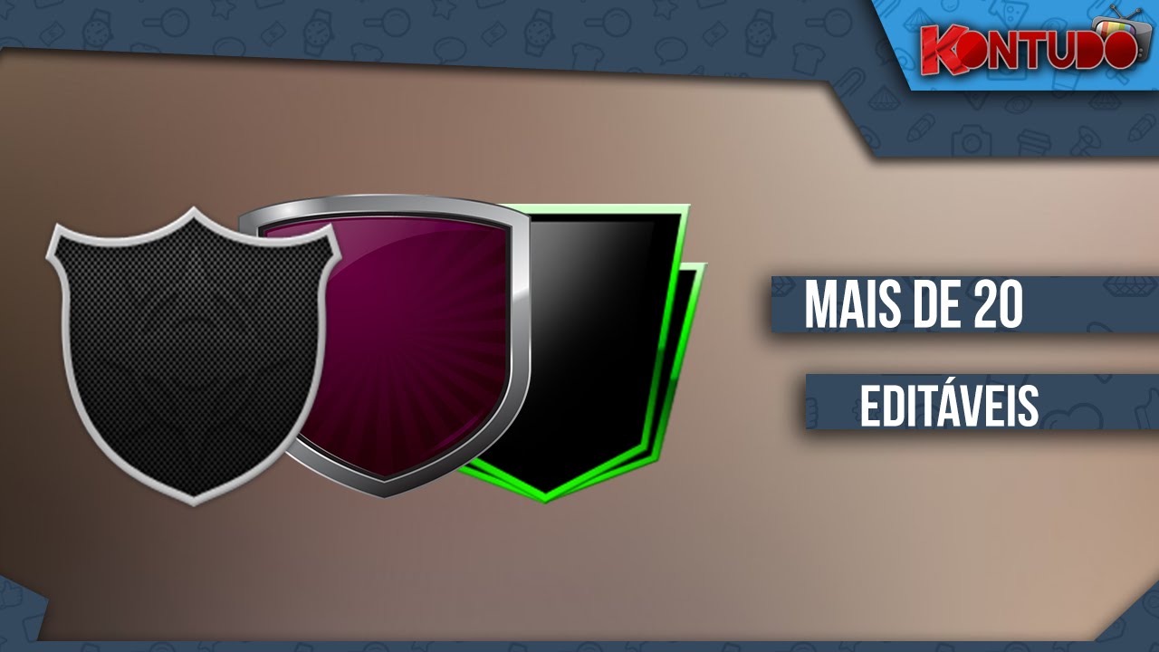 SUPER PACK COM LOGOS EDITÁVEIS - YouTube