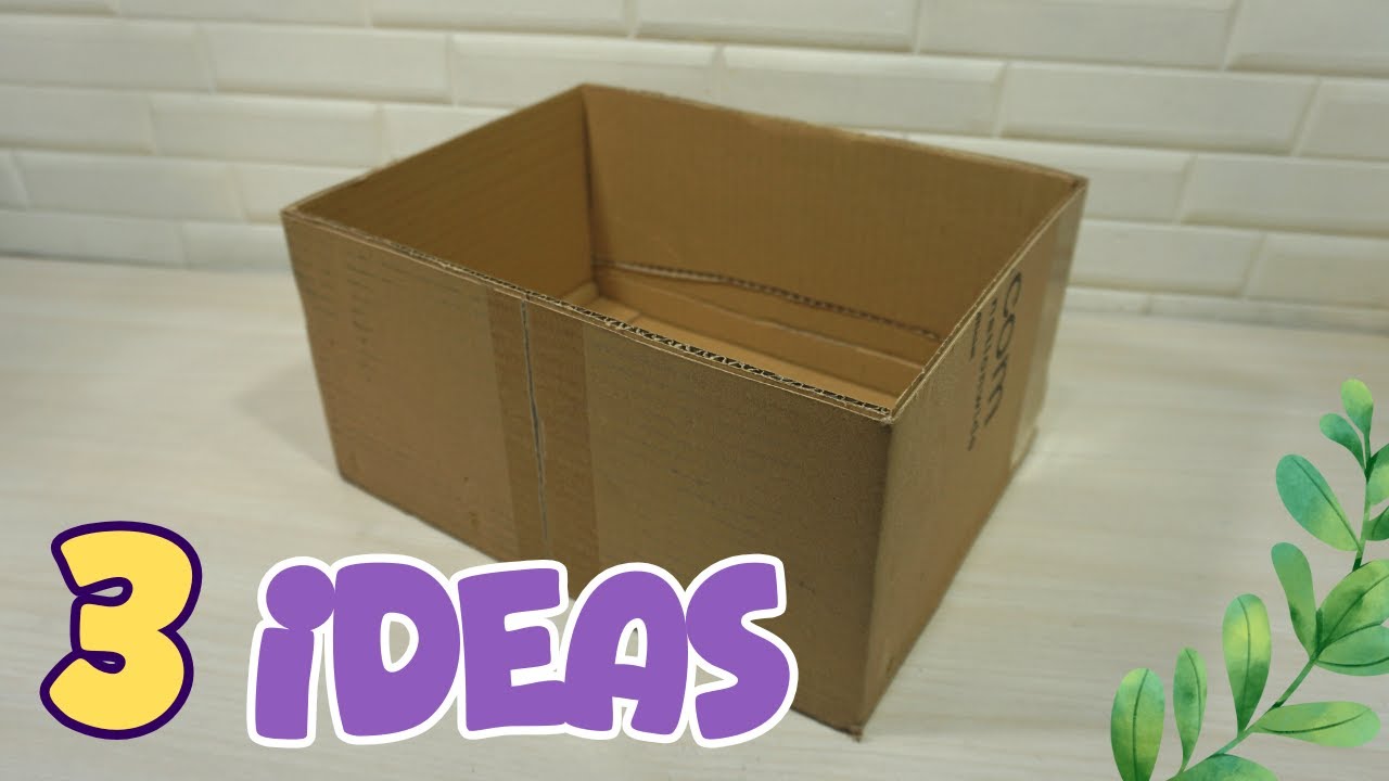 3 Effortless DIY Cardboard Repurposing Ideas You’ll Want to Try! - YouTube