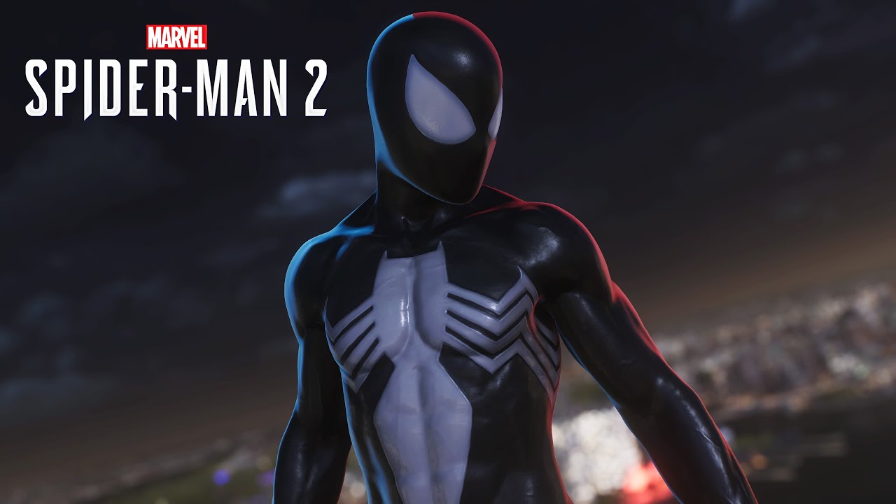 Spider-Man 2 PS5 - Animated Series Style Symbiote Suit Free Roam ...