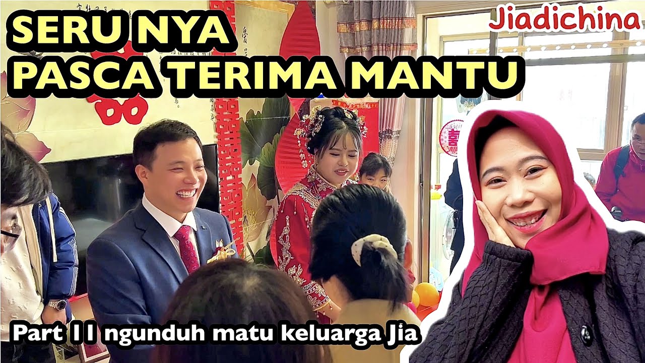 GINI SUASAN PENGANTIN WANITA MASUK KE RUMAH PENGANTIN PRIA DIKELUARGA ...