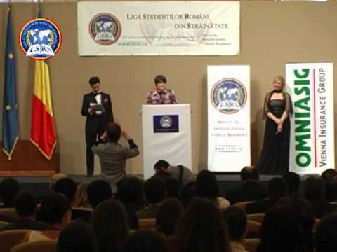 Gala LSRS 2011 - Premiile LSRS - Alexandra Dobra - YouTube