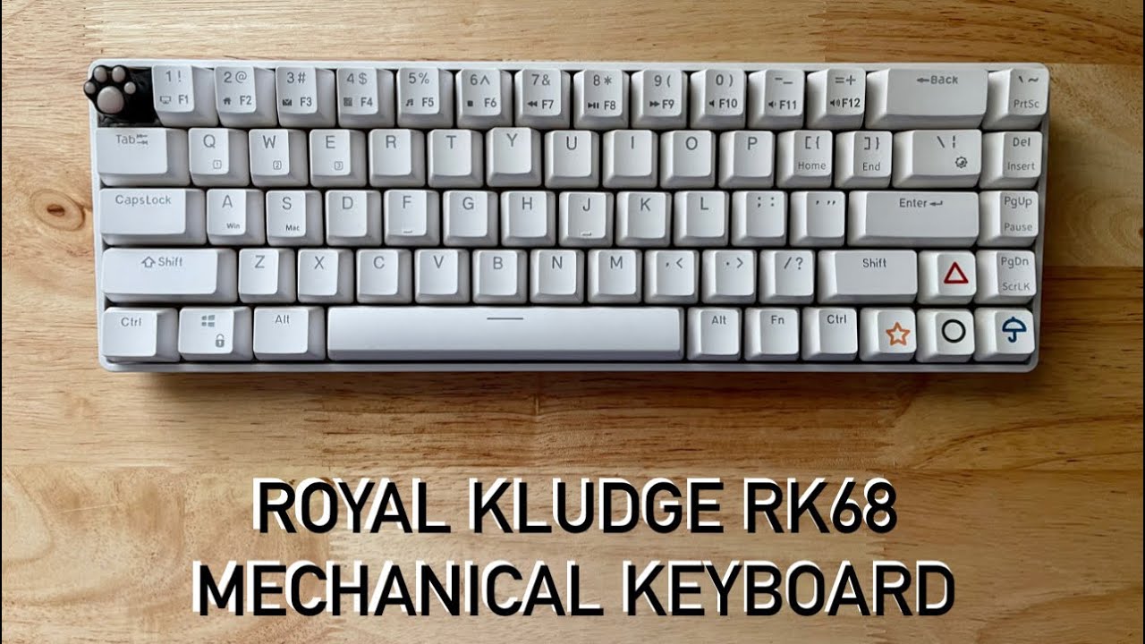 Unboxing :: Royal Kludge RK68 : Mechanical Keyboard - YouTube