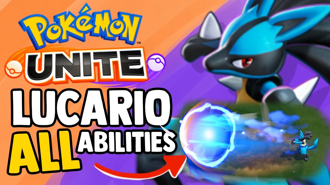 POKEMON UNITE Lucario Abilities, Stats and Evolutions | Lucario ...