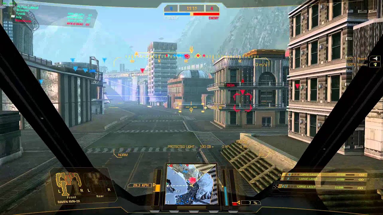 MWO - Raven 2X - Brienne - "Elastic defence" - YouTube