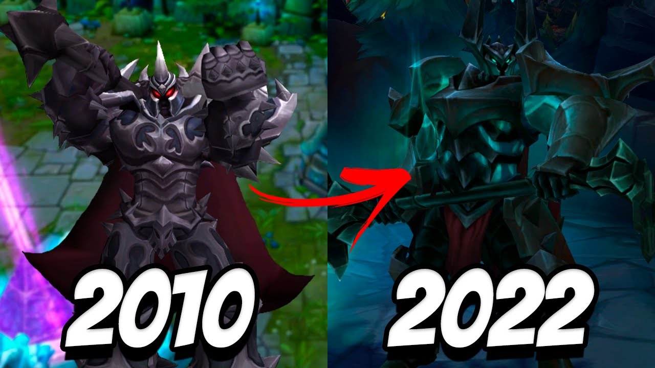 CHAMPIONS ANTES E DEPOIS DO REWORK, PARTE 2 - League of Legends - YouTube