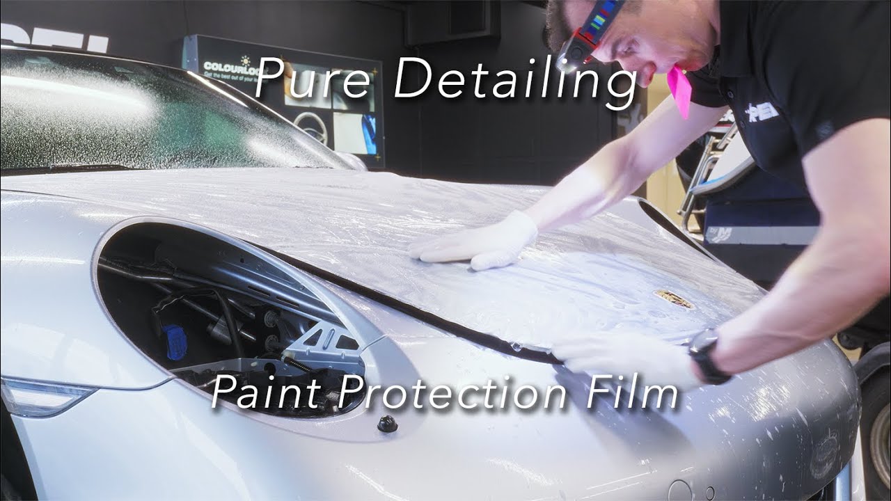 Pure Detailing | PPF application on Porsche - YouTube