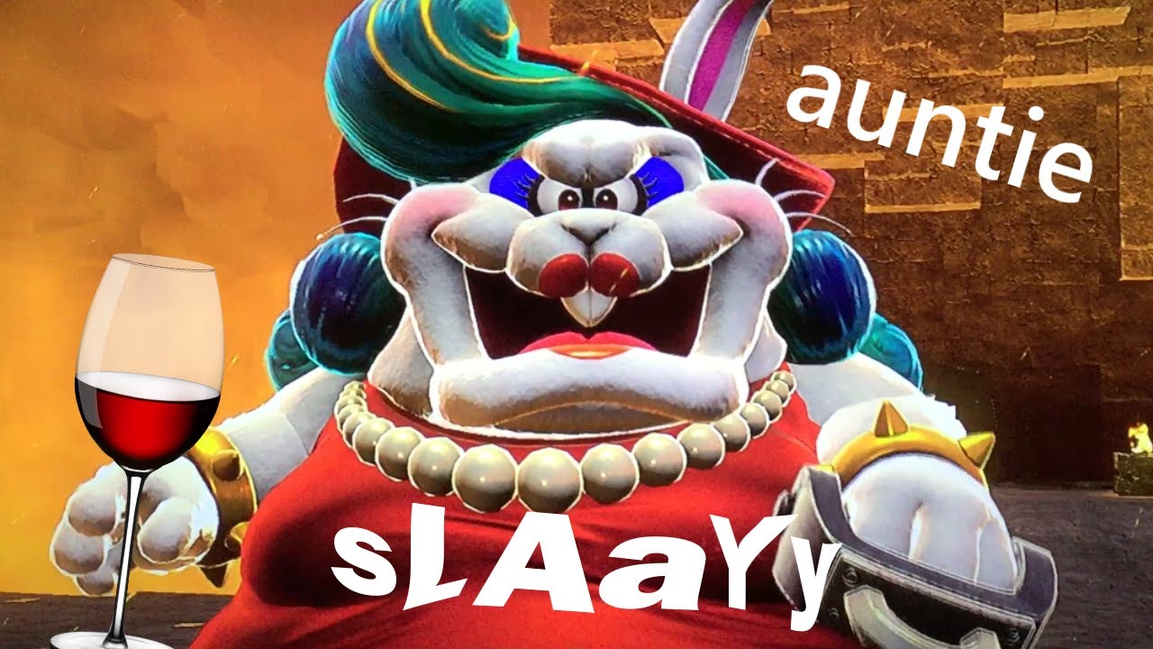 madame broode is our auntie | Super Mario Odyssey raging and funny ...