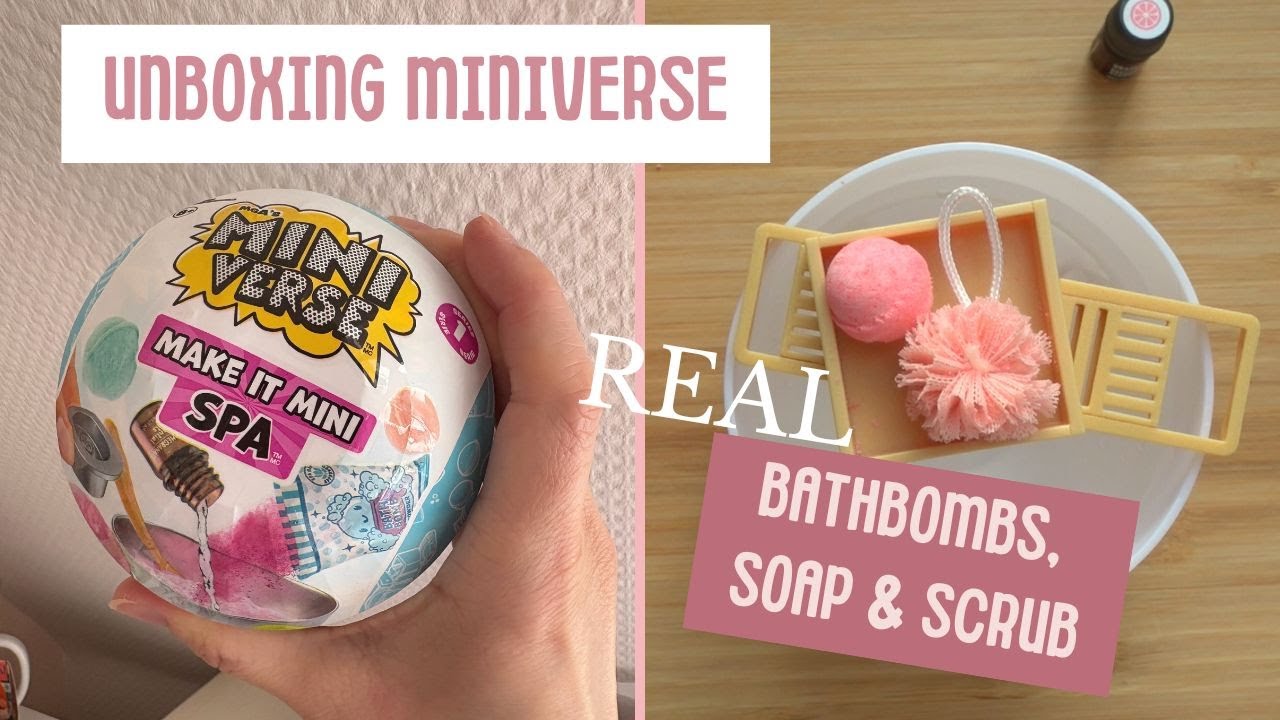 DIY Miniverse make it SPA Serie 1 | Ich teste die Bathroom Serie ...