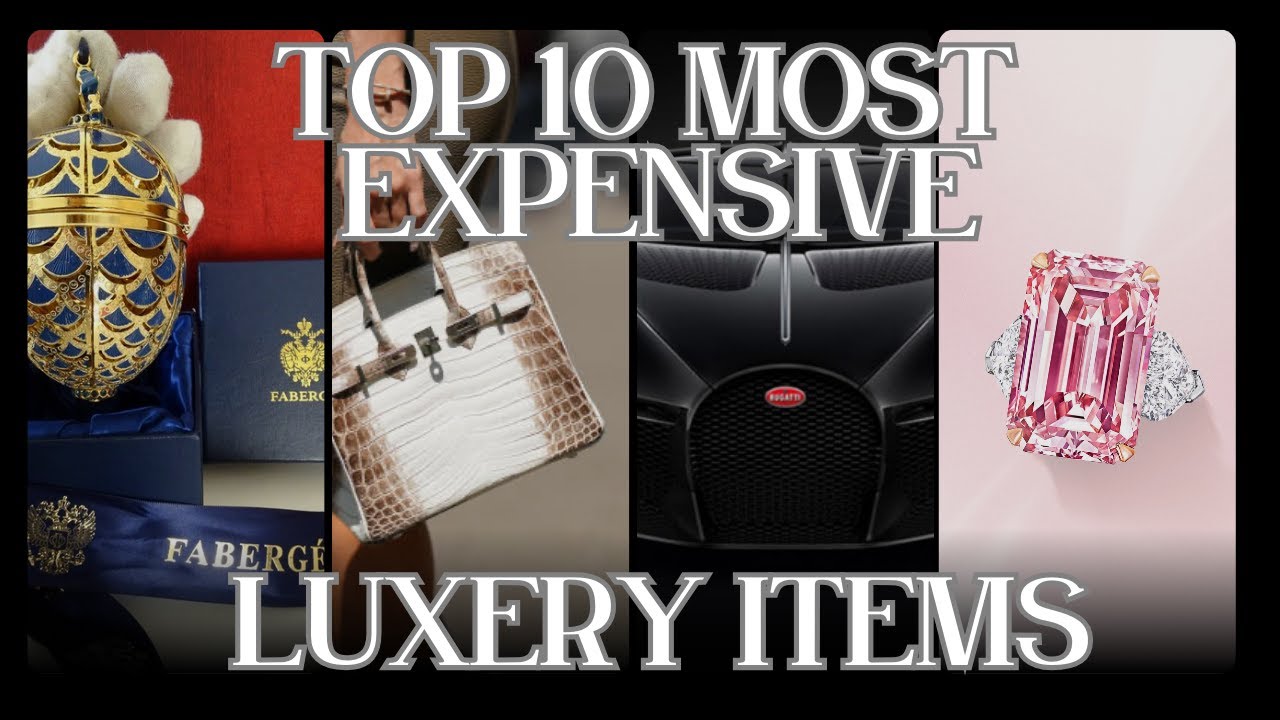 TOP 10 MOST EXPENSIVE LUXERY ITEMS - 2023 🌎 - YouTube