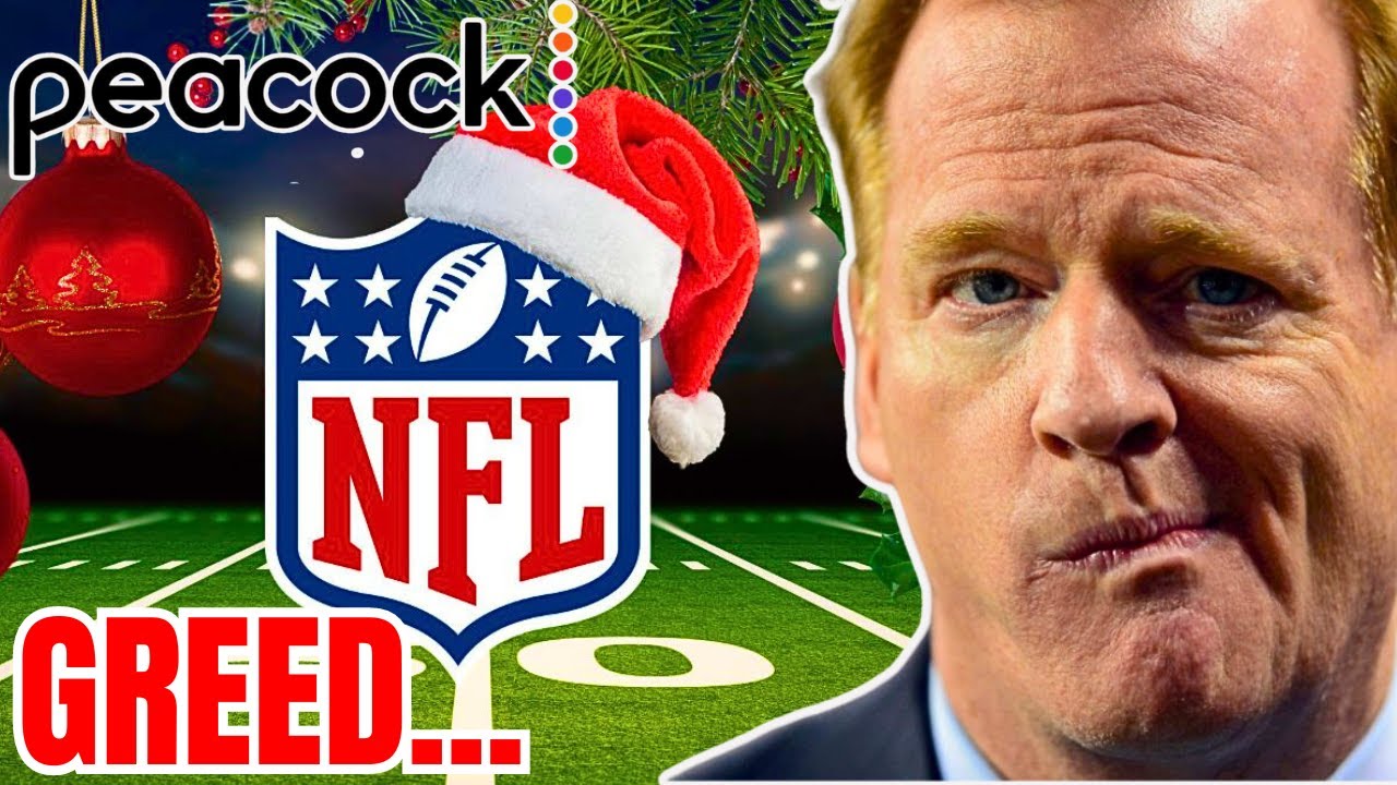 GREED! NFL FLIP FLOPS to Play On Christmas Day 2024! Another Peacock ...