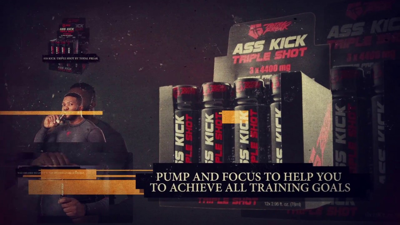TOTAL FREAK Ass Kick - The World's BEST Pre-Workout Triple Shot! - YouTube