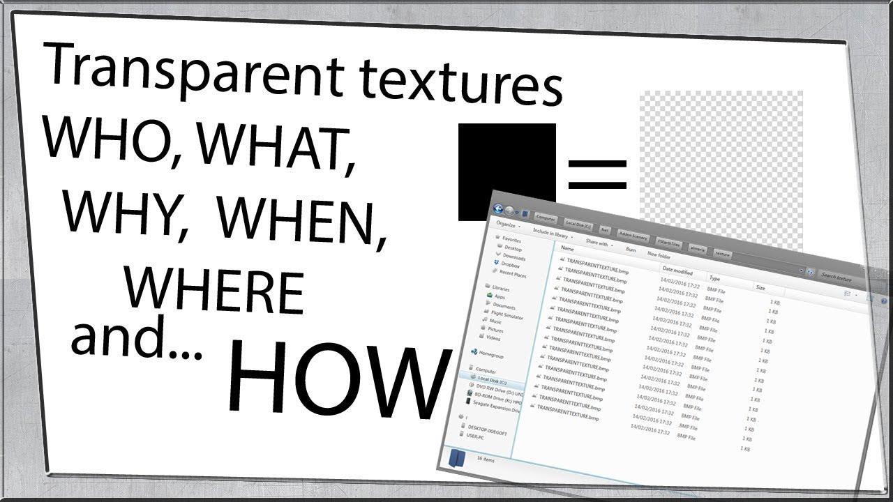 Transparent Textures EXPLAINED!! - YouTube