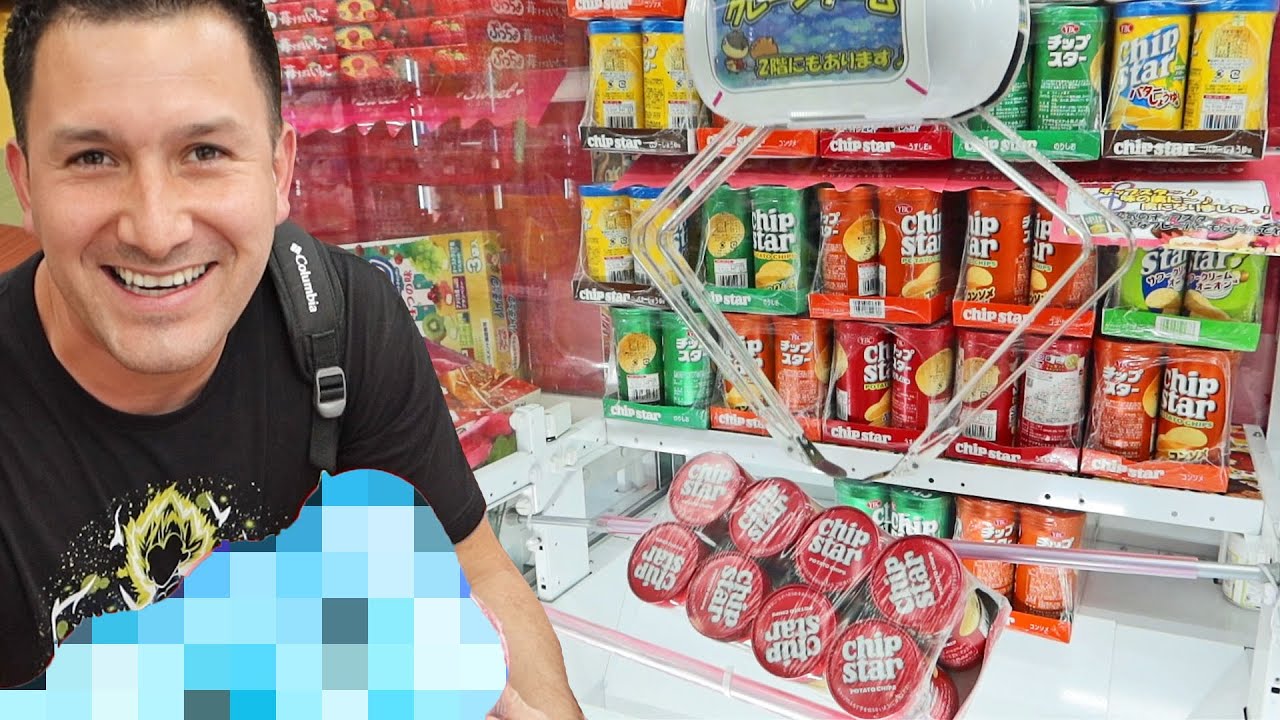 Time for some FOOD claw machines in Japan! - YouTube