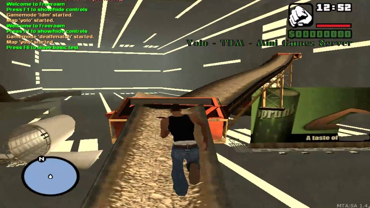 Yolo - TDM Map - Mini Games Server - YouTube