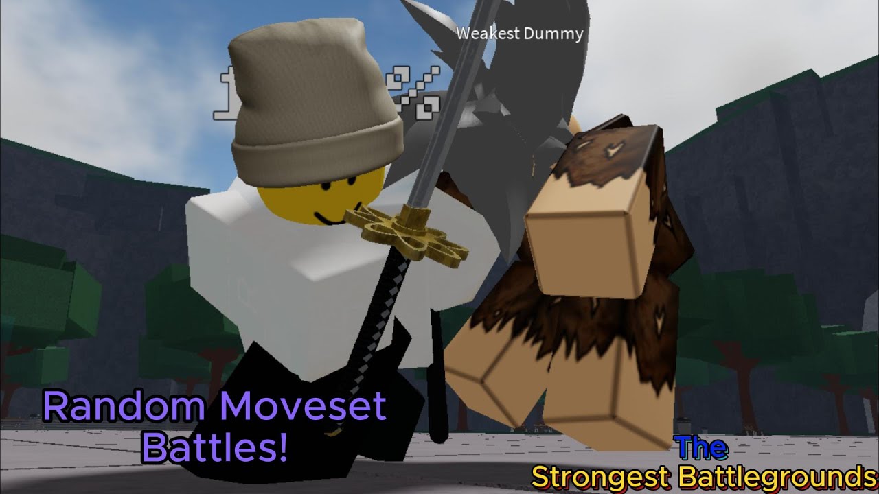 Random Moveset Battles | The Strongest Battlegrounds - YouTube