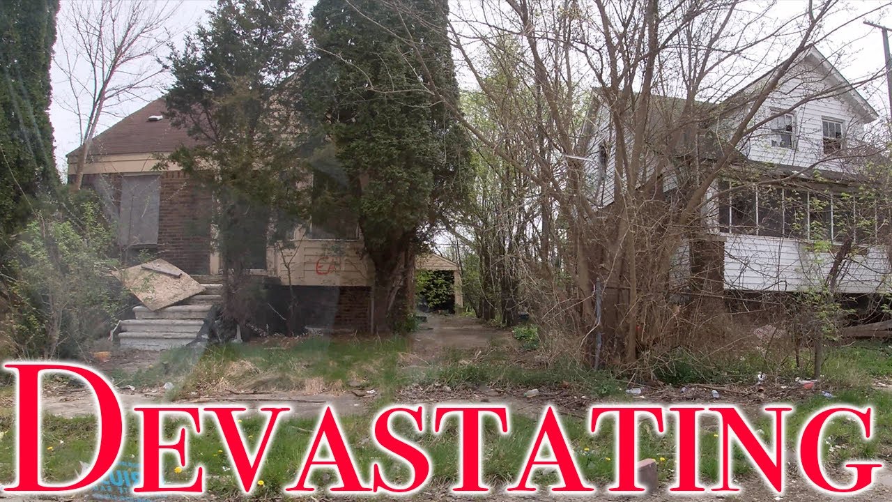 Detroit Westside Devastating Neighborhoods - YouTube
