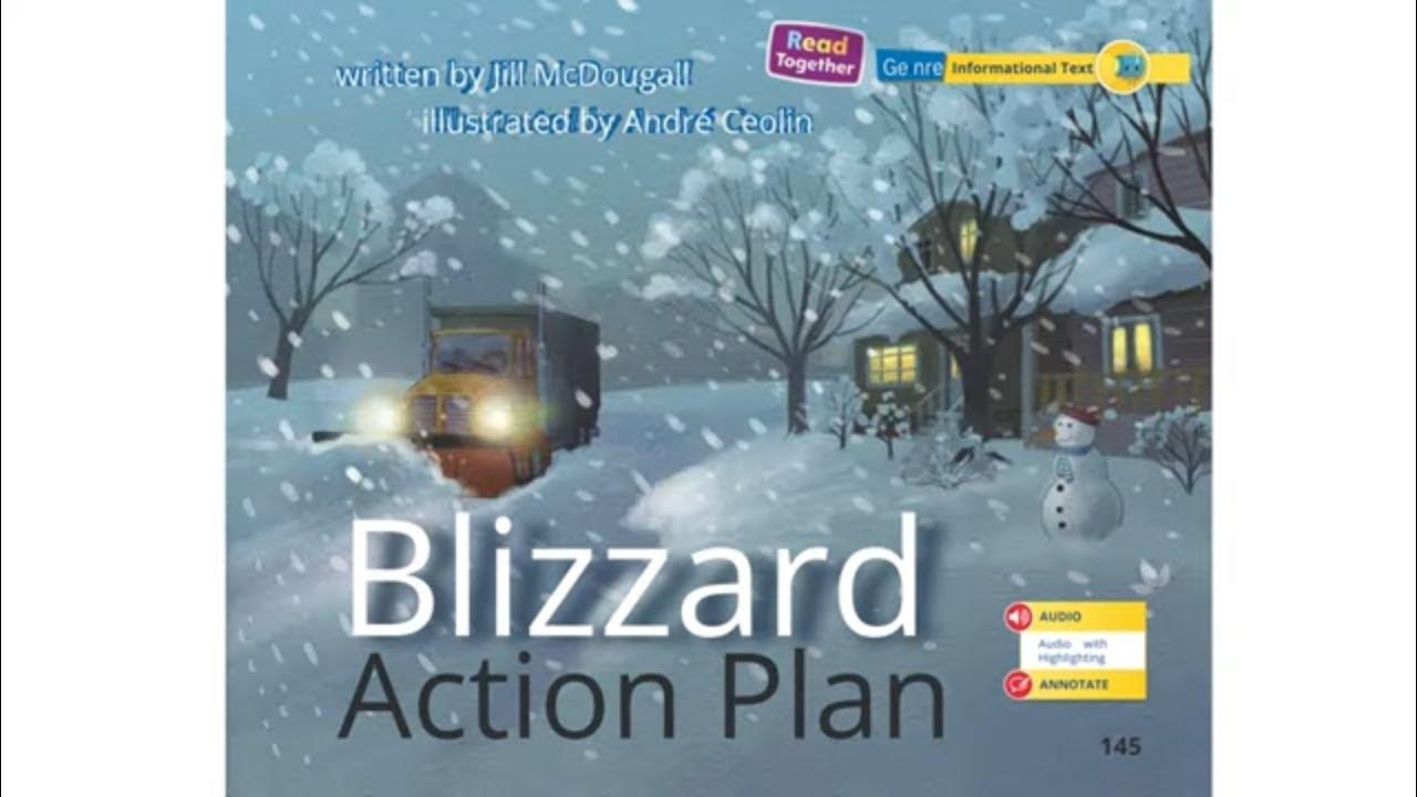 Blizzard Action Plan /U5 L4/myView Literacy Grade K - YouTube