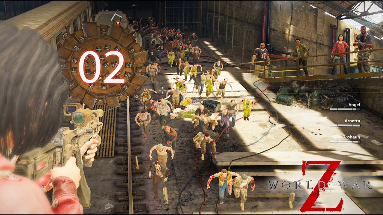 WORLD WAR Z Walkthrough - Gameplay Part 2 - YouTube