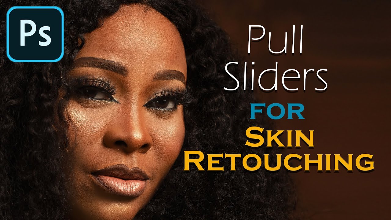 Skin retouching with CAMERA RAW SLIDERS adobe photoshop tutorial. - YouTube