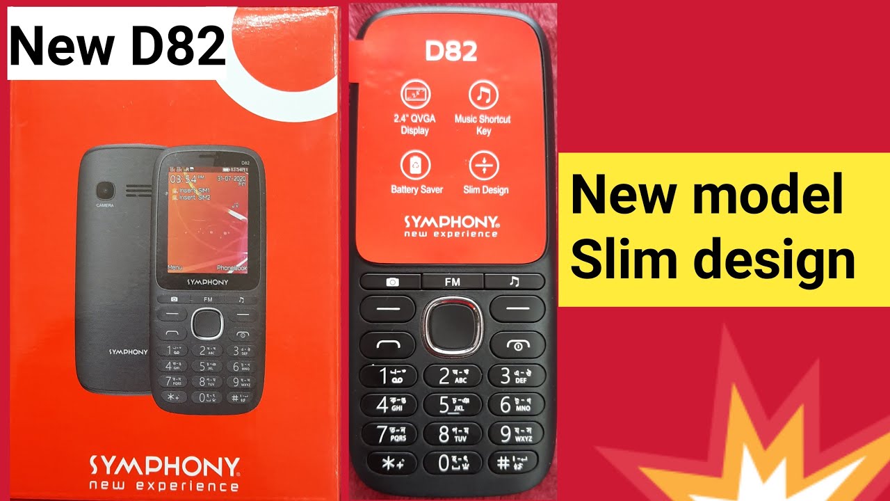 Symphony D82 Full Review | and Unboxing Video | New model Slim design ...