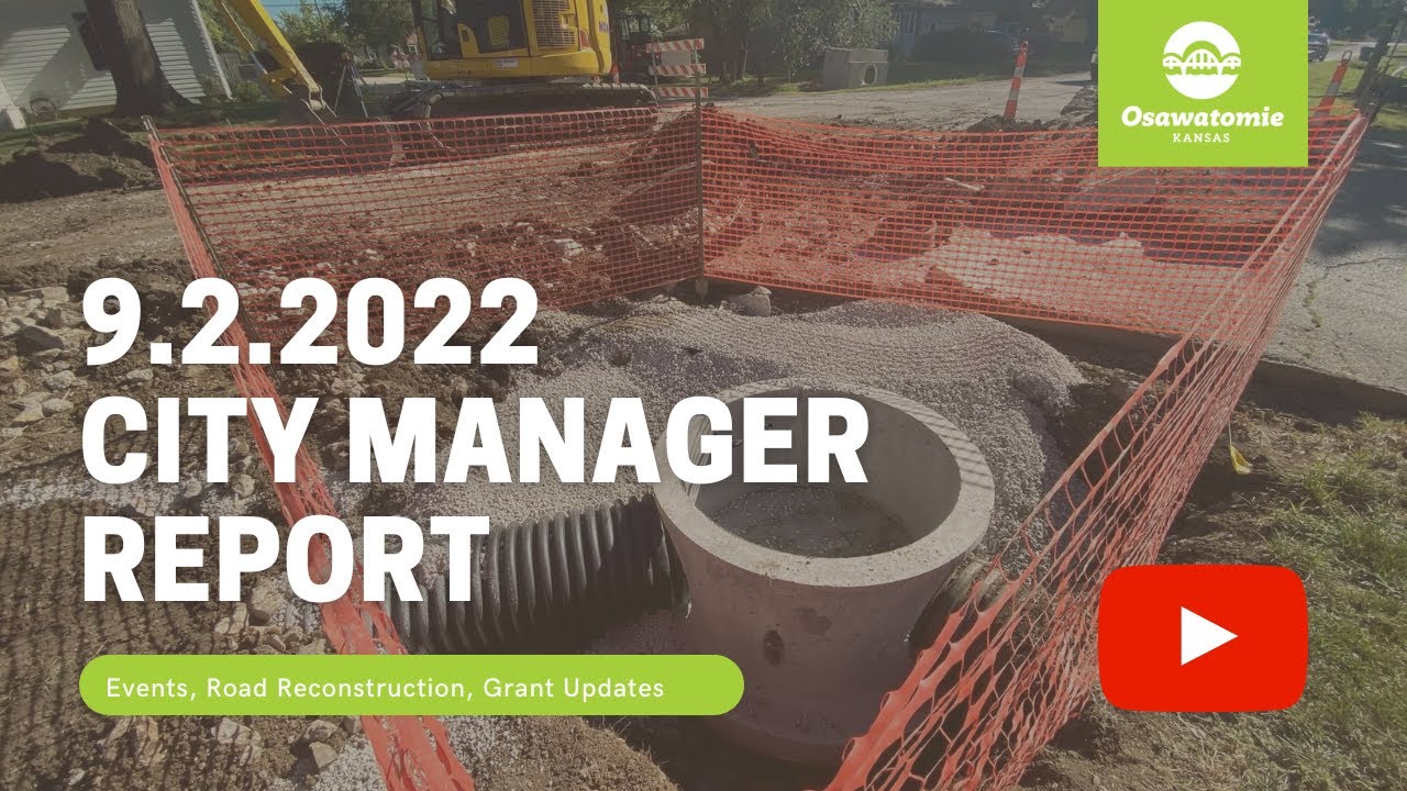 9.2.2022 City Manager Report - YouTube