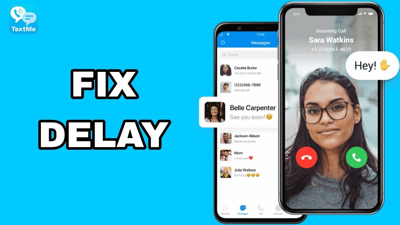 How To Fix And Solve Delay On Text Me App | Final Solution - YouTube