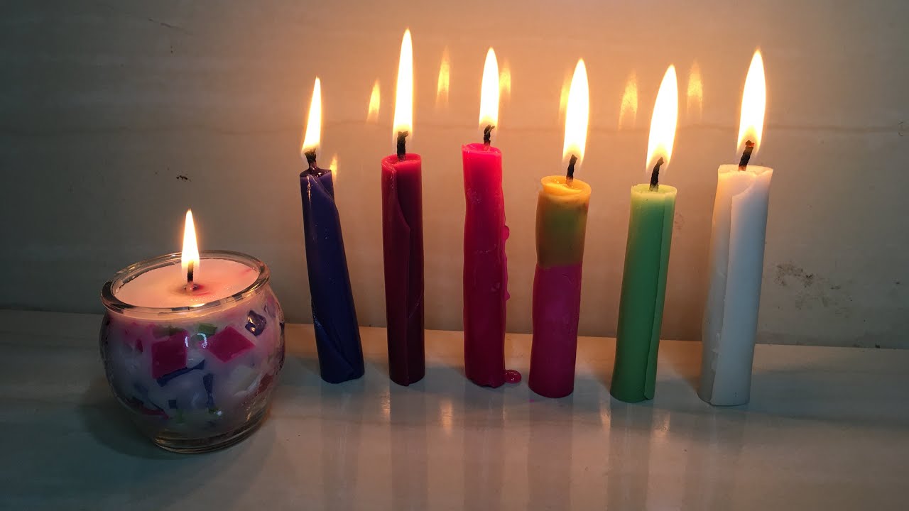 DIY Easy and Fast Candle making - YouTube