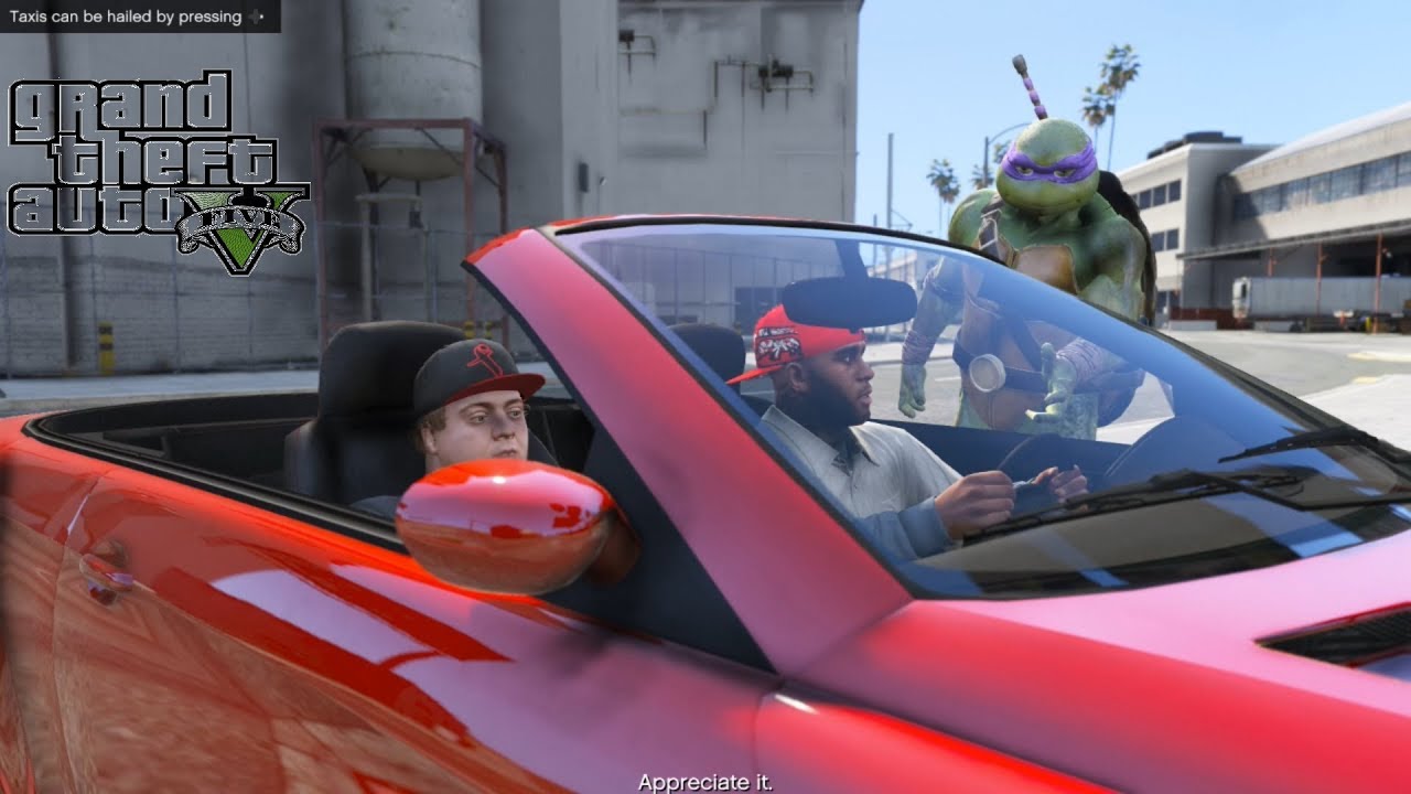 GTA5 Storymode. Part 4. TMNT. - YouTube