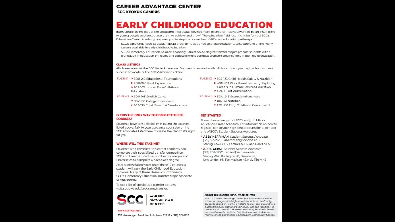 SCC Education Academy @ Keokuk Campus! Launching Fall 2025! - YouTube