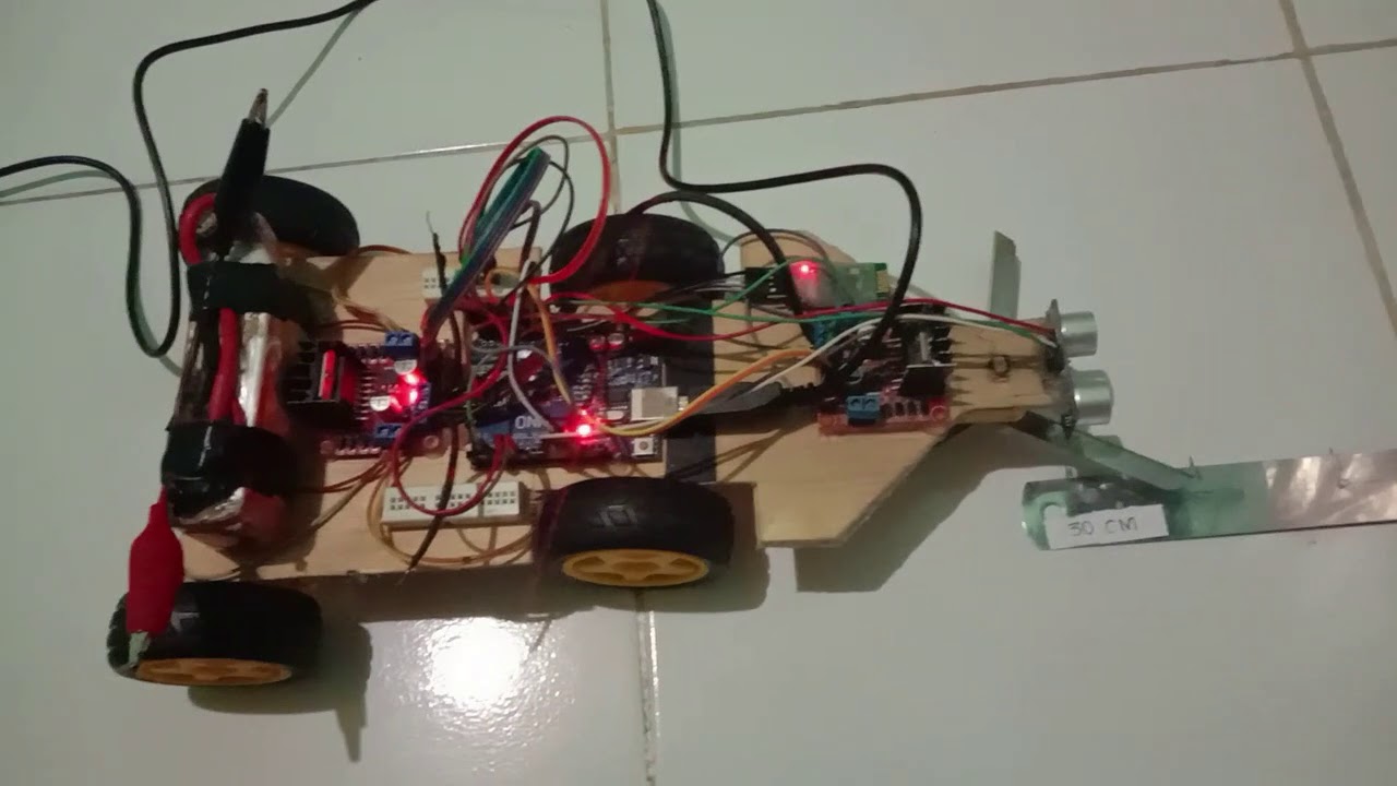 Rancang robot pemotong rumput secara otomatis berbasis android audio ...