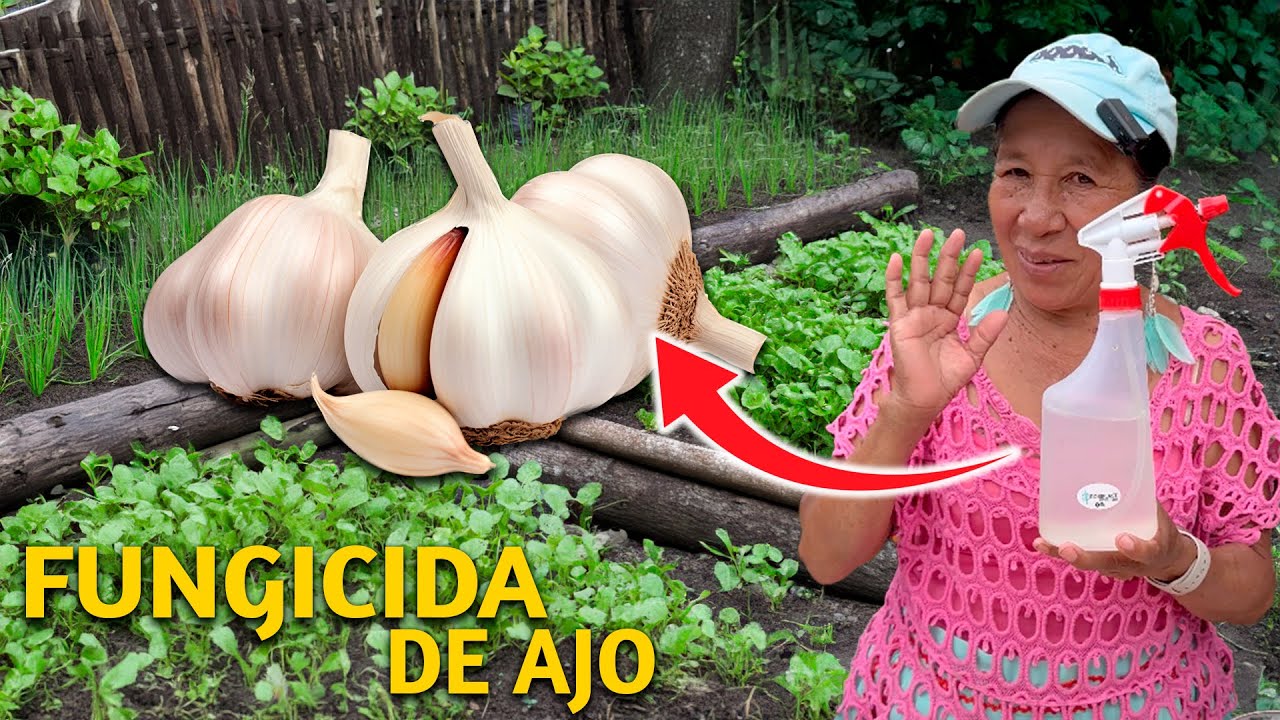 MATA Hongos, en TUS PLANTAS CON este FUNGICIDA CASERO | fungicida ...
