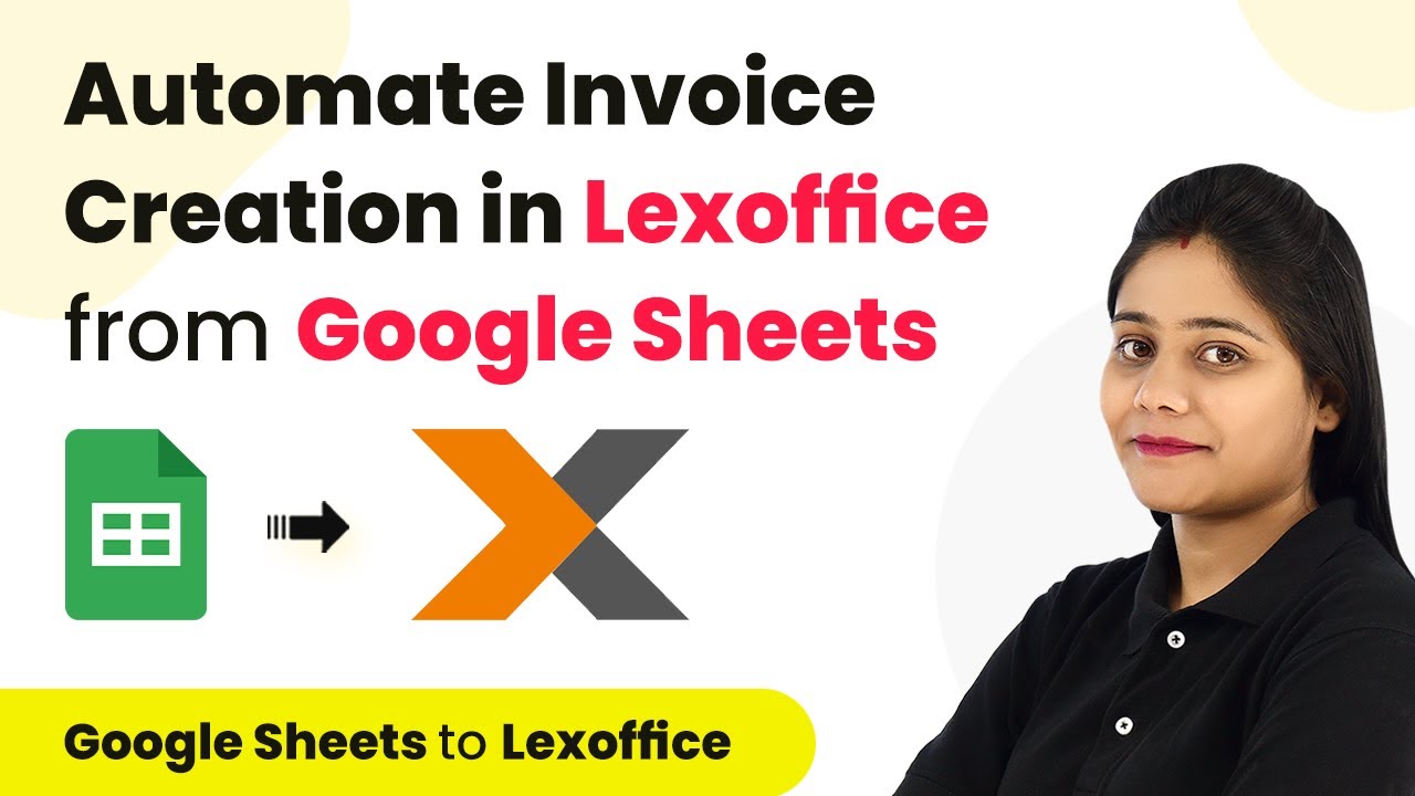 How to Automate Invoice Creation in Lexoffice from Google Sheets - YouTube