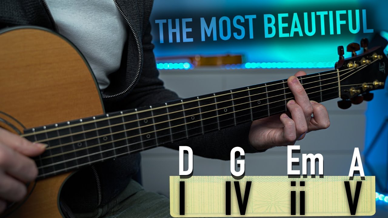 The Most Beautiful MAJOR Chord Progression of All Time! Acordes - Chordify