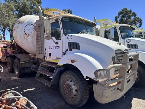 2019 Mack Metroliner CSMR 320 Hp 6x4 with Transcoat 10.5 m3 Agitator ...