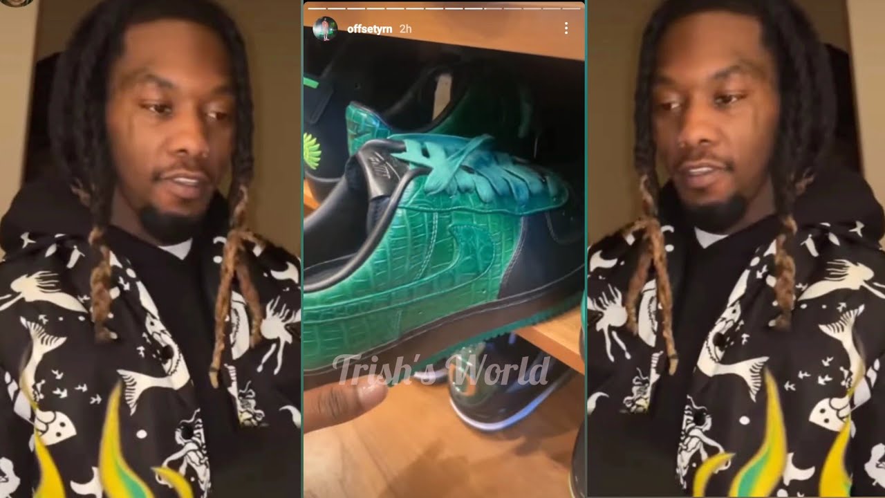 Offset's Amazing Shoe Collection - YouTube