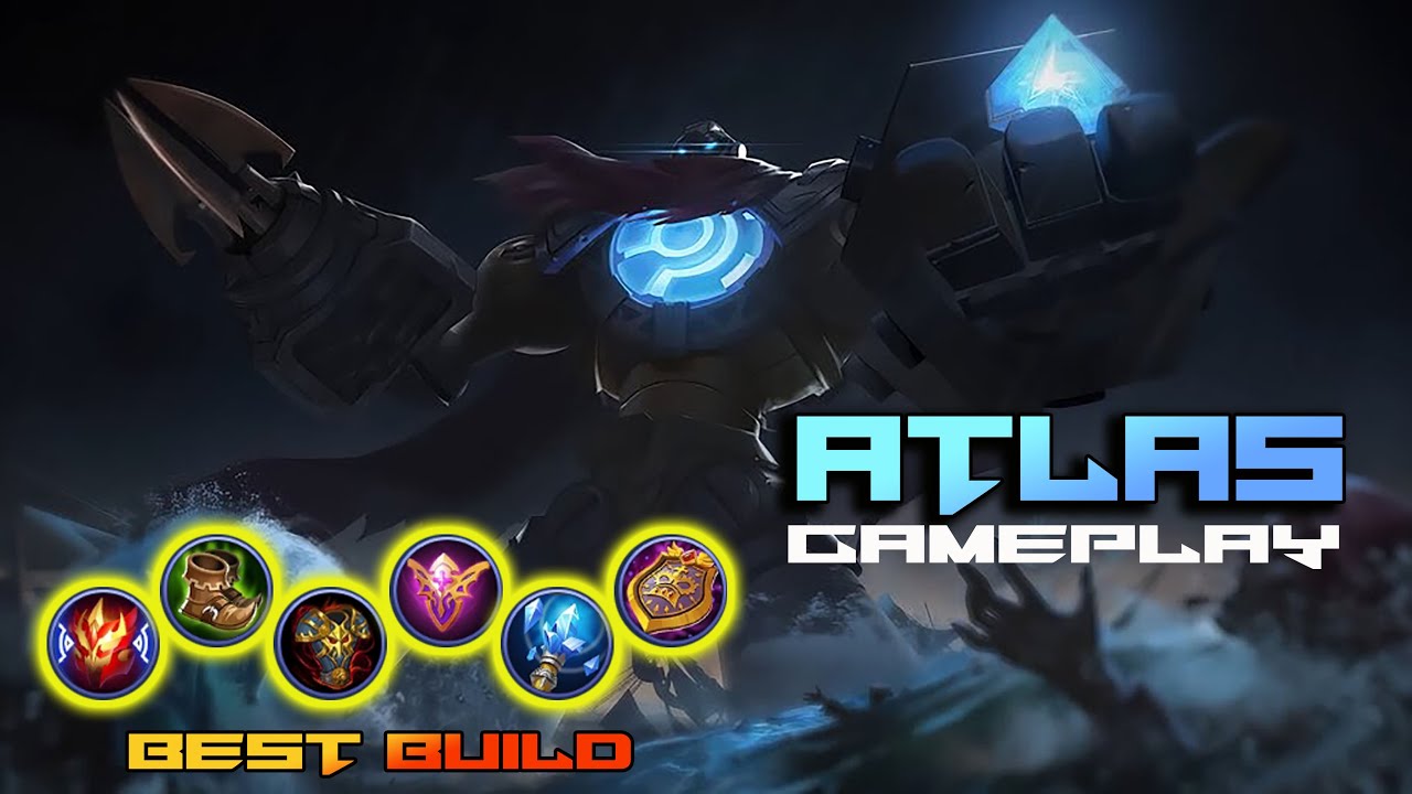 Atlas Gameplay - Best Build 2020 - Mobile Legends - YouTube