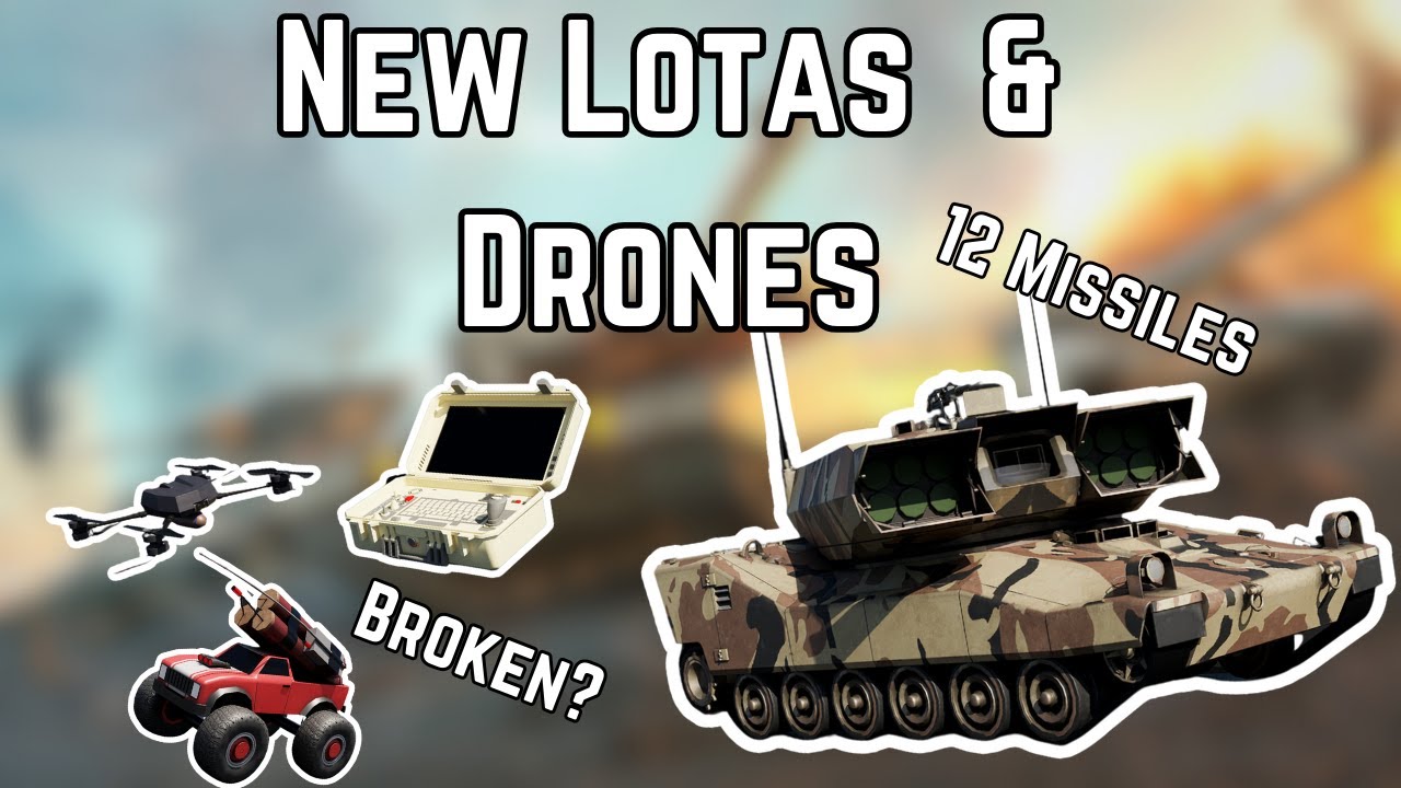 NEW LOTAS AND DRONE UPDATE! - YouTube