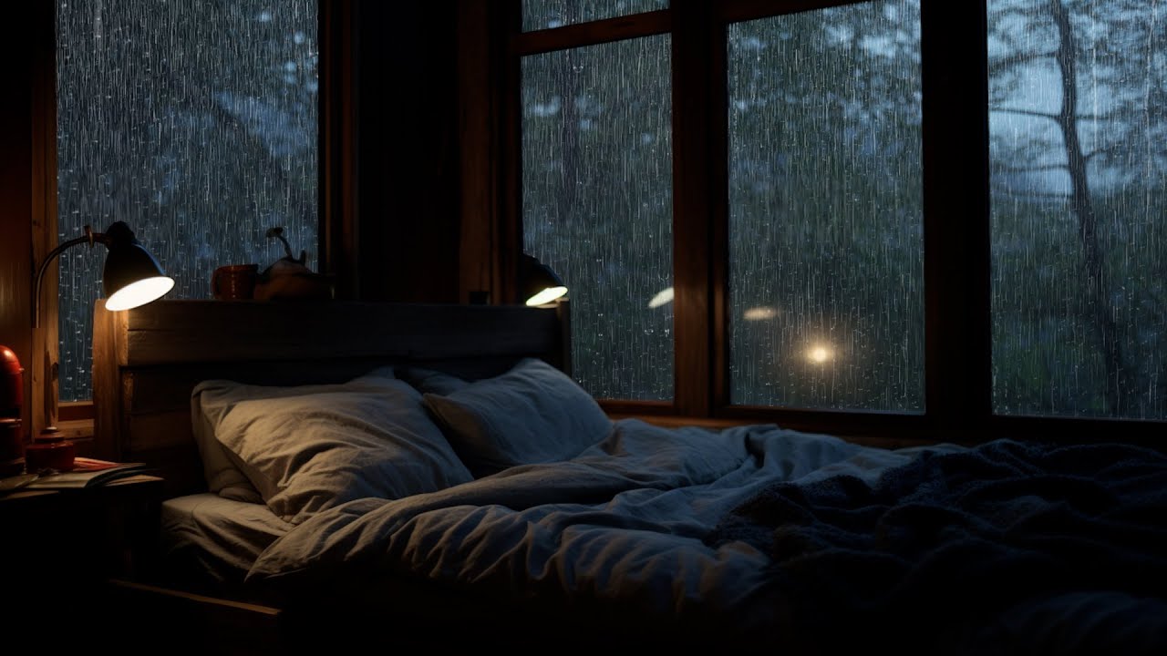 Beat Insomnia Thanks to Heavy Rain in the Forest | Relaxing Sounds for ...